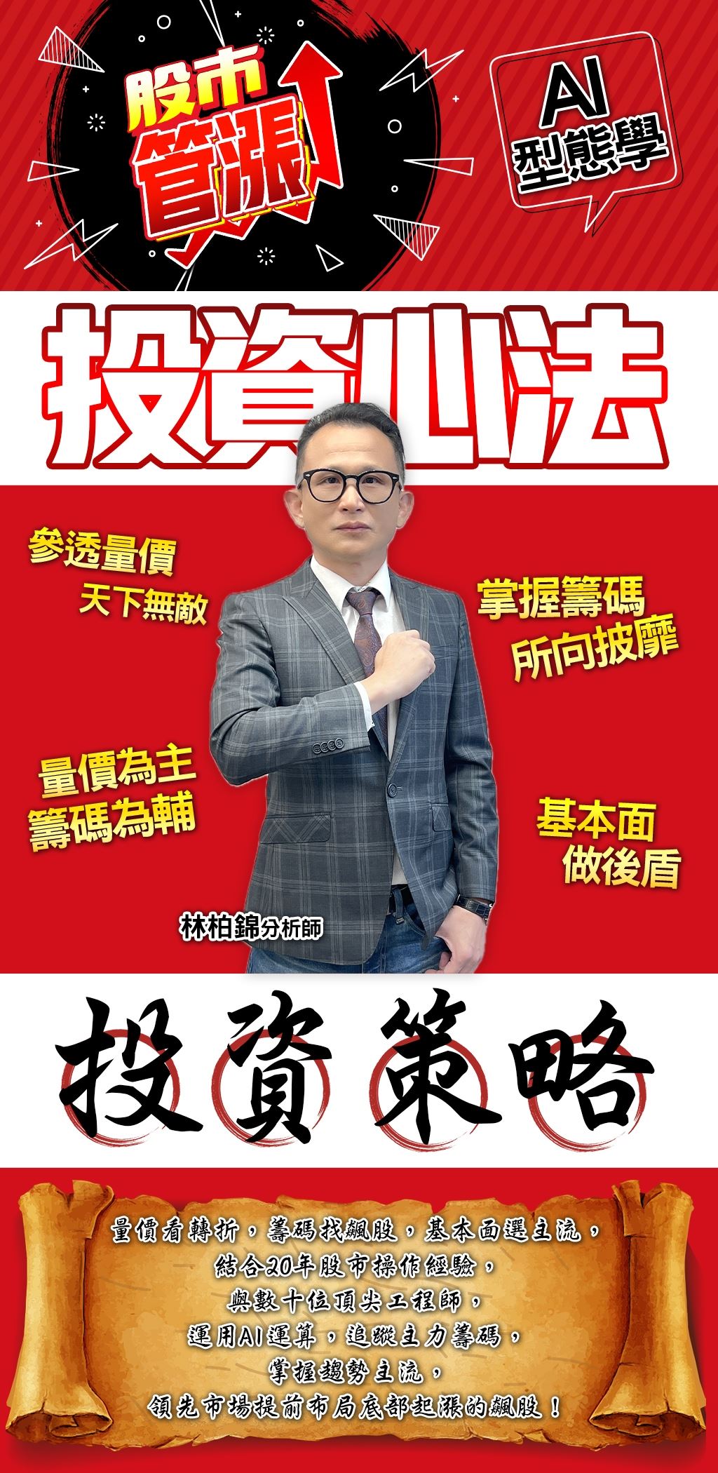 亞洲投顧專業分析師名師陣容